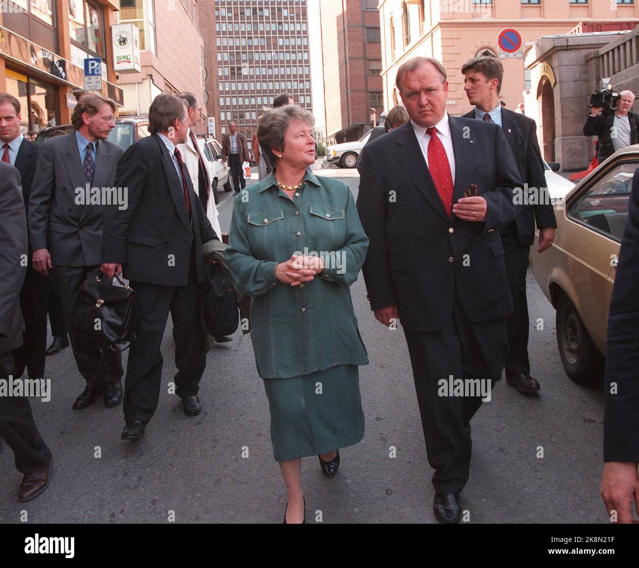 Gro harlem brundtland f hi-res stock photography and images - Alamy