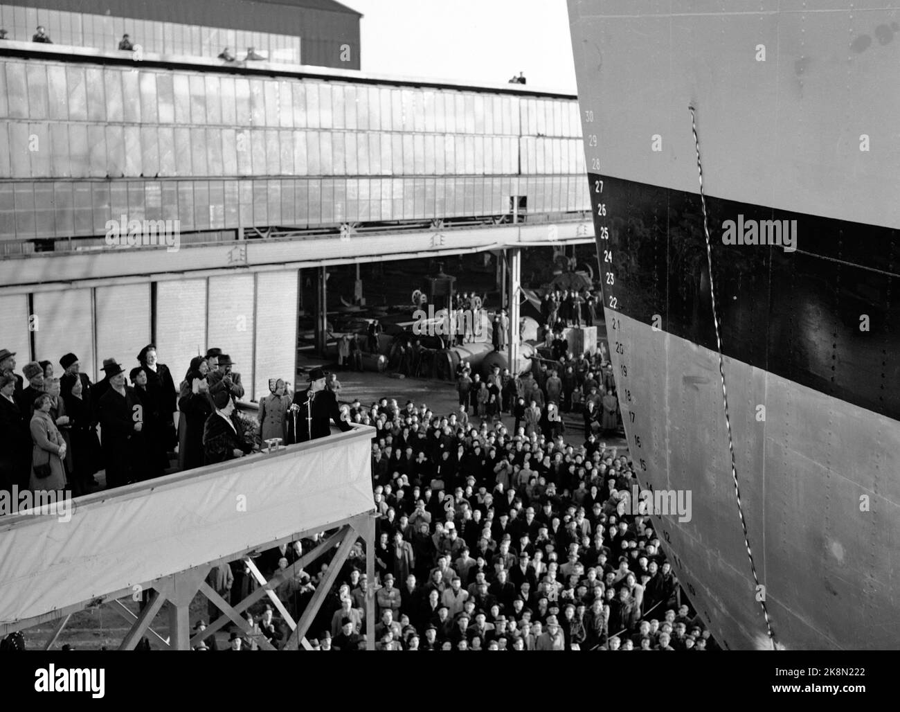 Ntb ntb the norwegian royal house boats shipyard hi-res stock ...