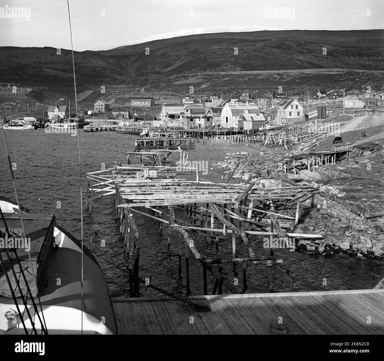 Båtsfjord Sept. 1946 The recovery in Northern Norway after World War II ...