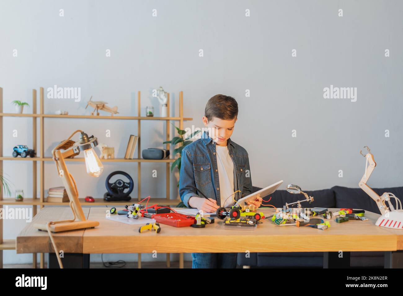 Preteen boy model hi-res stock photography and images - Alamy