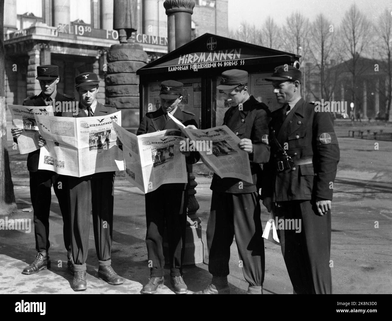 The fighting body for rikshirden and the norwegian ss hi-res stock ...