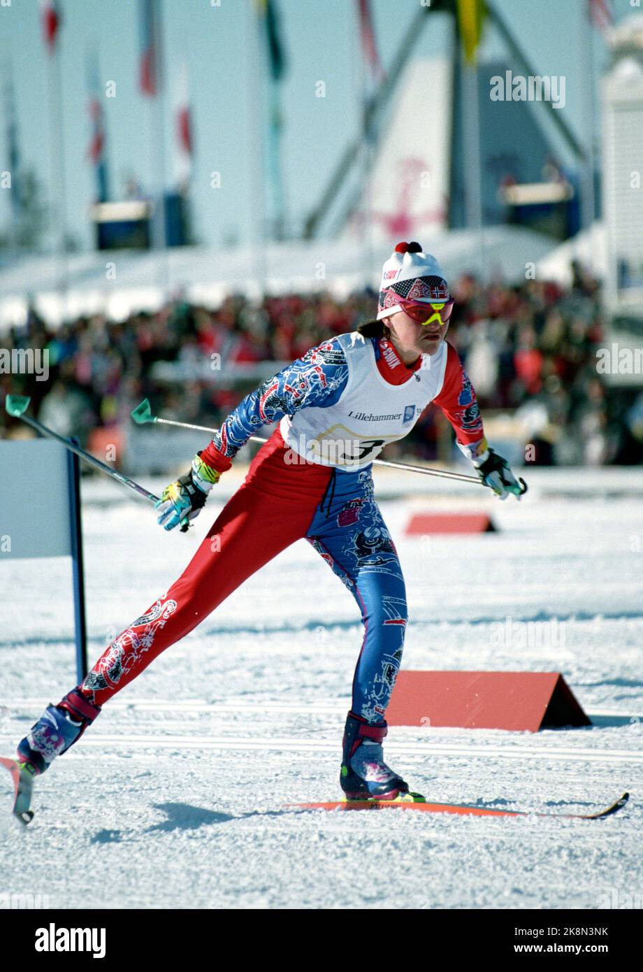 Lillehammer 19940221 Winter Olympics at Lillehammer 4x5 km relay women ...