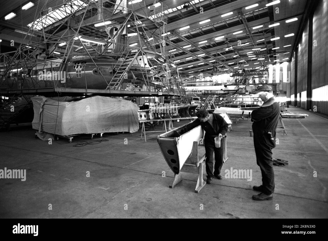 Fornebu February 1970 From Oslo Airport Fornebu. What happens at an ...