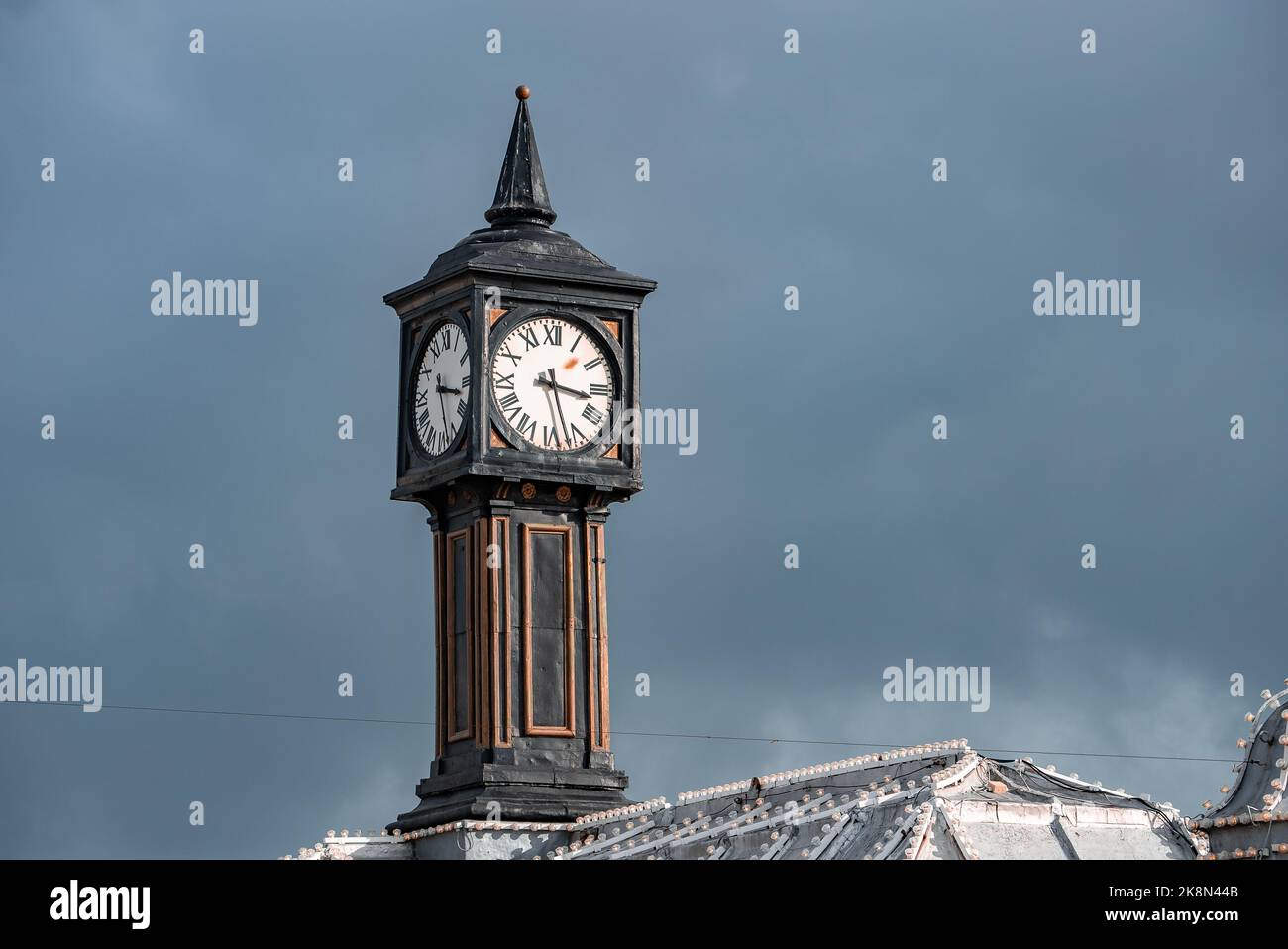 Palace pier clock tower hi-res stock photography and images - Alamy