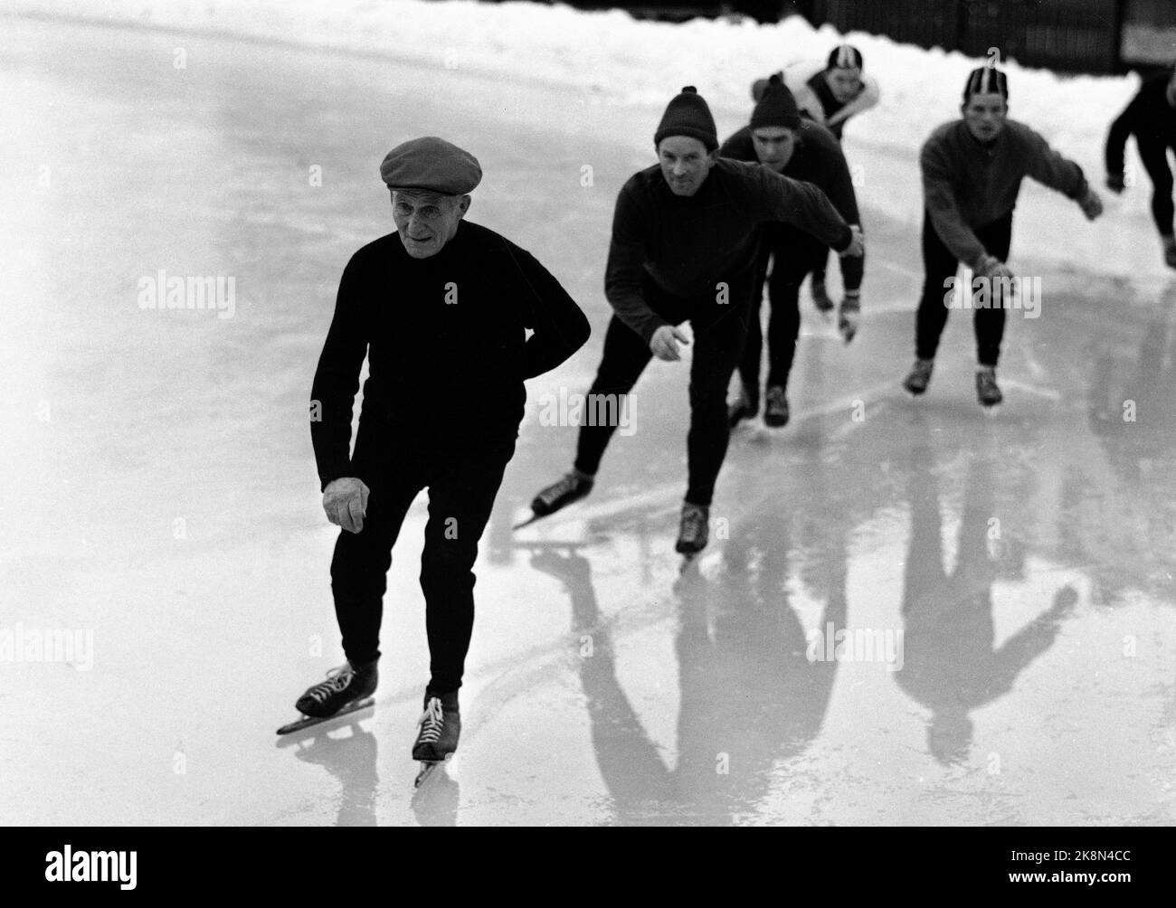 Hamar 1961 skater Peter Sinnerud is 85 years, but constantly seen in ...