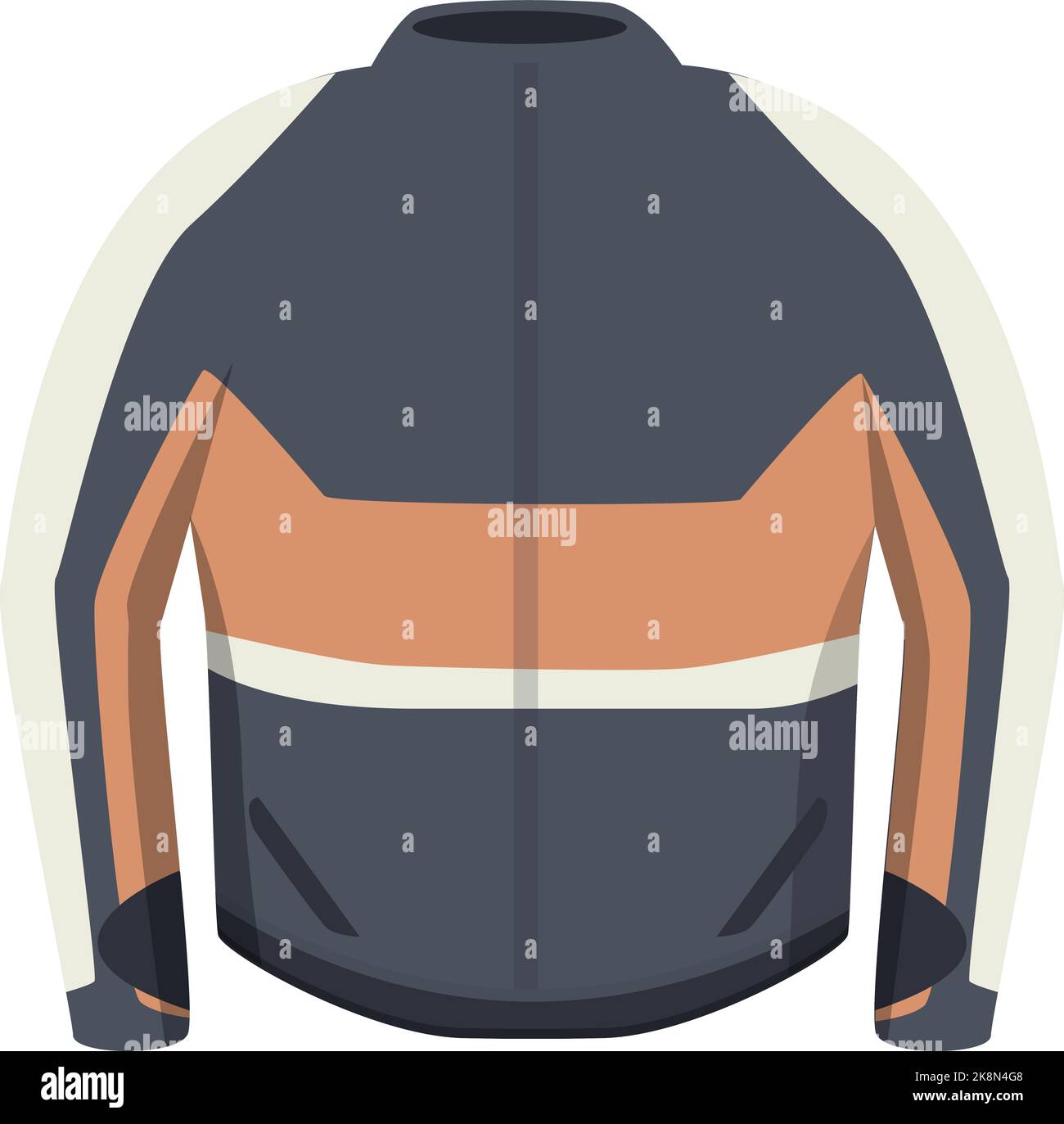 Racer bike jacket icon cartoon vector. Biker clothes. Safety part Stock ...