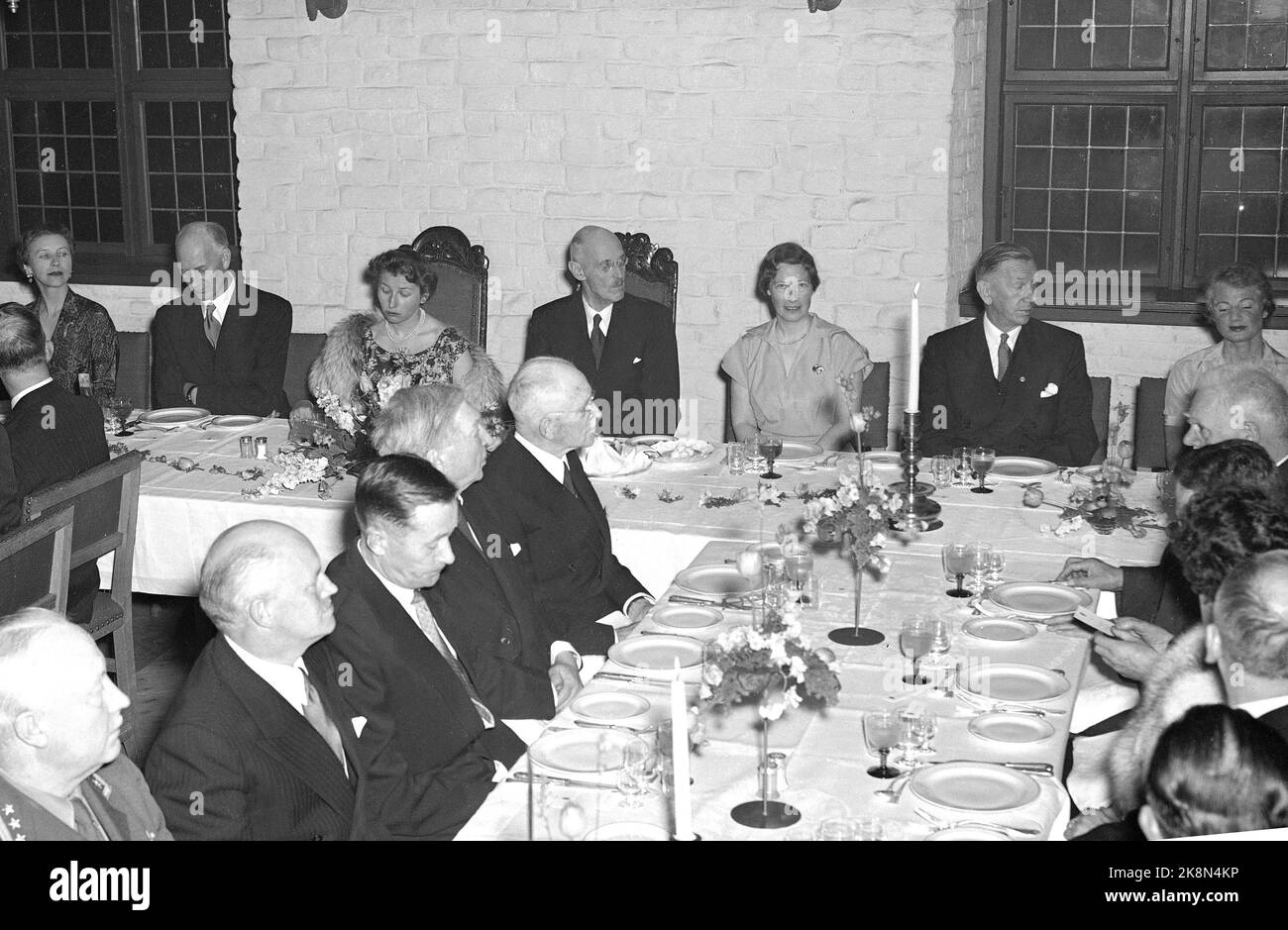 Oslo 19550508. The 10th anniversary of the liberation of Norway ...