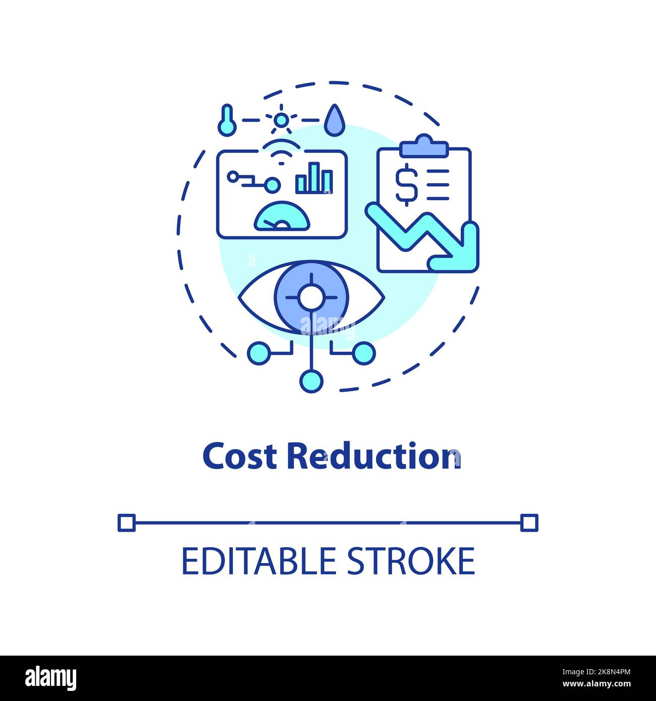Cost reduction concept icon Stock Vector Image & Art - Alamy Cost reduction concept icon Stock Vector Image & Art - Alamy