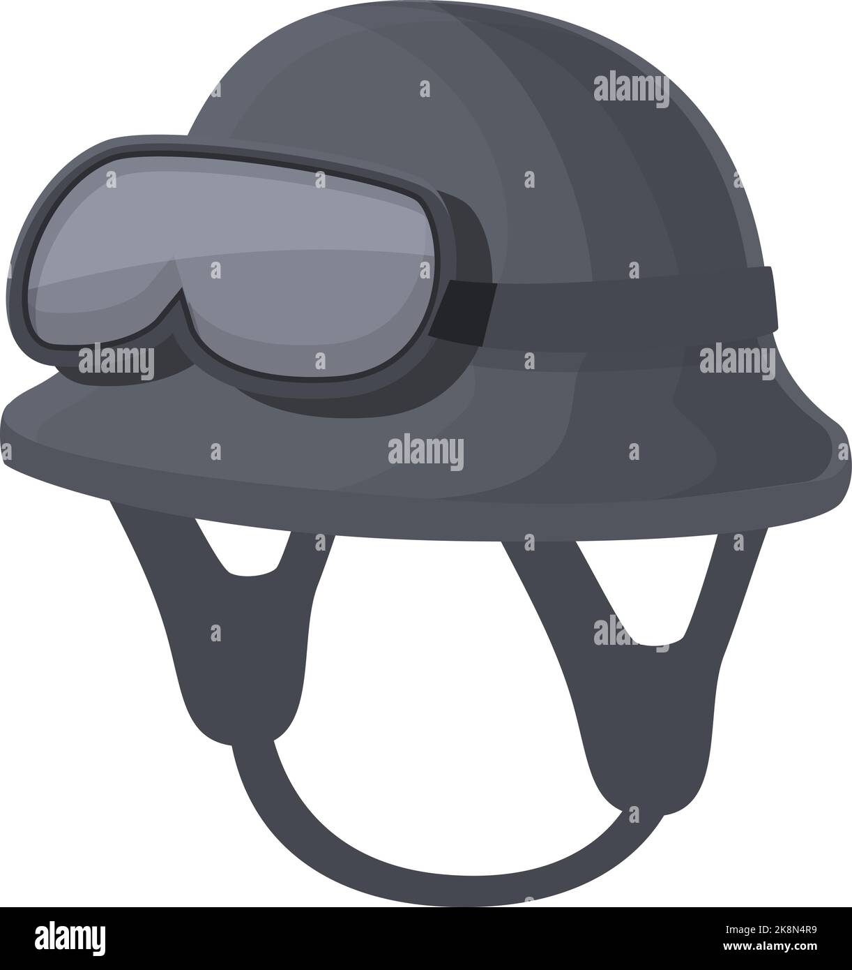 Classic biker helmet icon cartoon vector. Moto safety. Rider part Stock ...