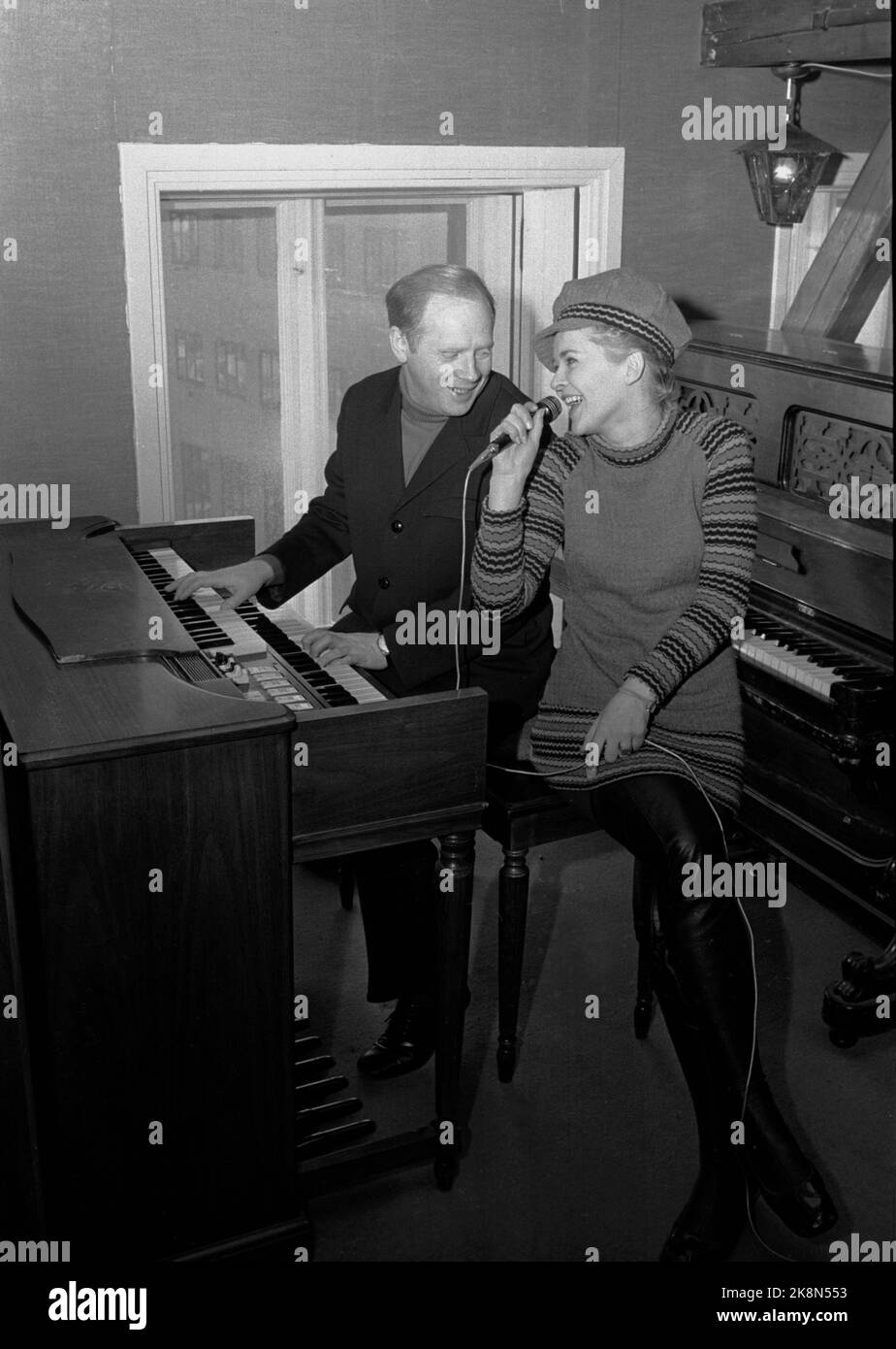 Oslo 19690310 Artist Kirsti Sparboe will represent Norway in the ...
