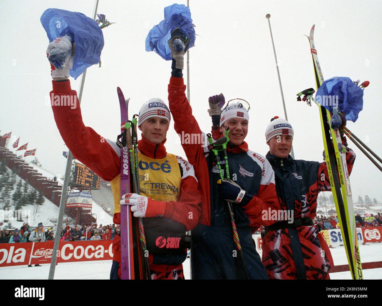 Fred borre lundberg and trond einar elden photo hi-res stock ...