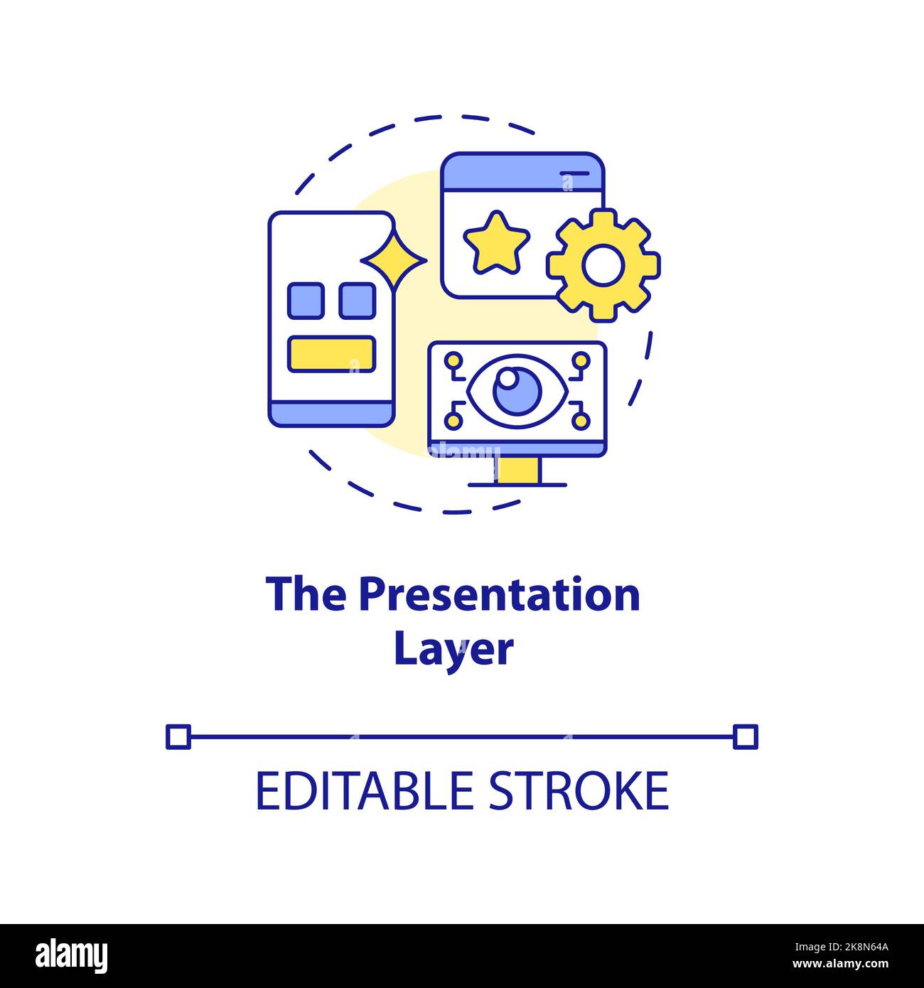 Presentation layer Cut Out Stock Images & Pictures - Alamy