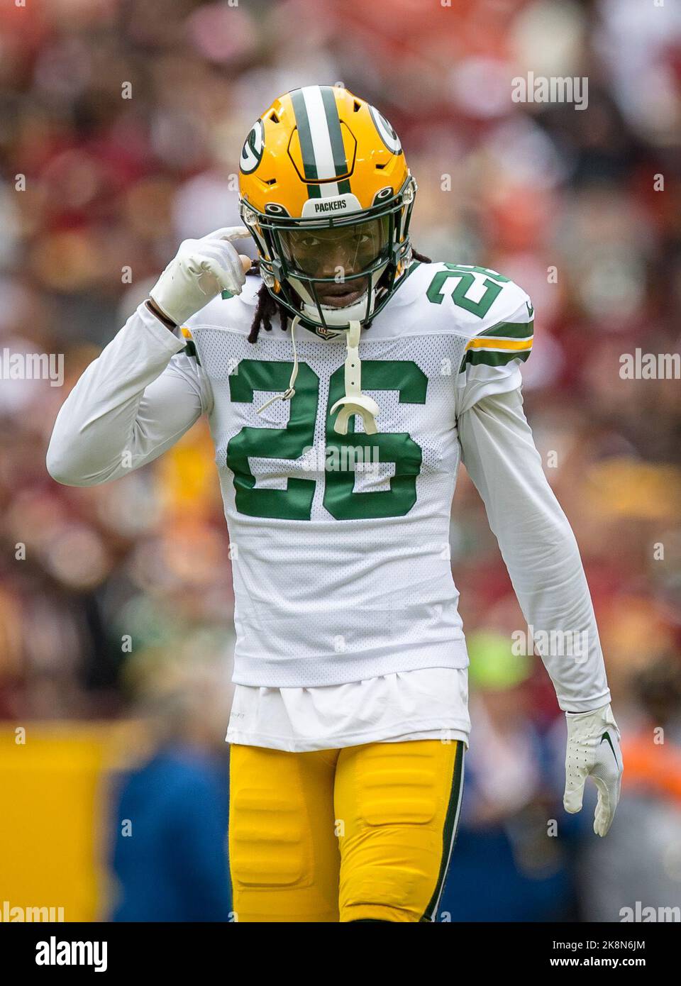 October 23, 2022: Green Bay Packers safety Darnell Savage (26) in ...