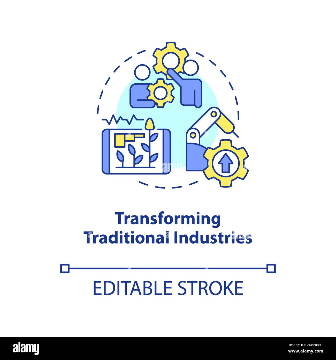 Transform traditional industries concept icon Stock Vector Image & Art ... Transform traditional industries concept icon Stock Vector Image & Art ...