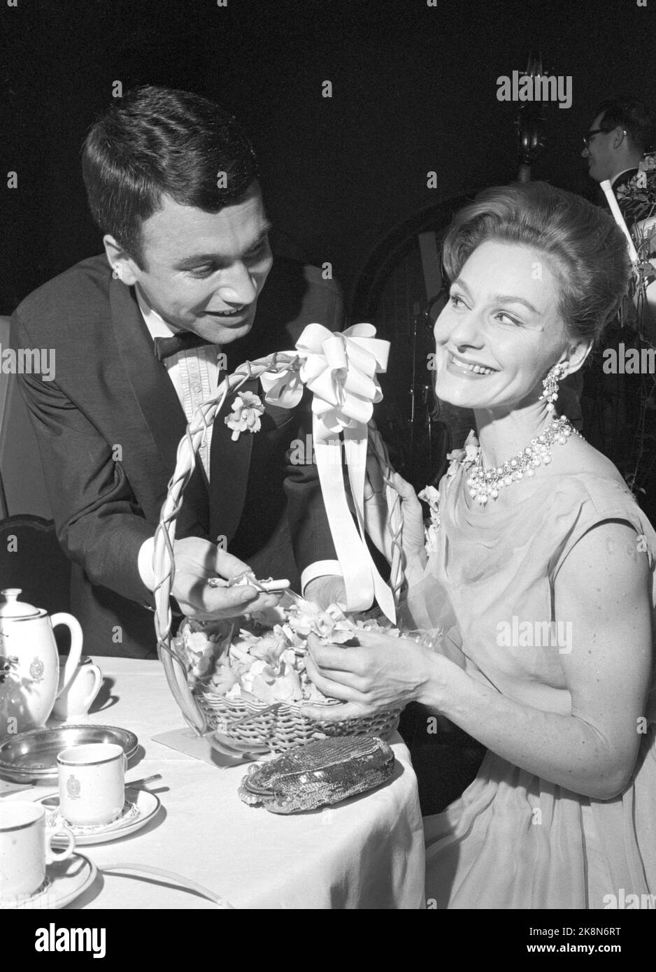Oslo 19650327 -And there was dance afterwards. Premiere of the movie My ...