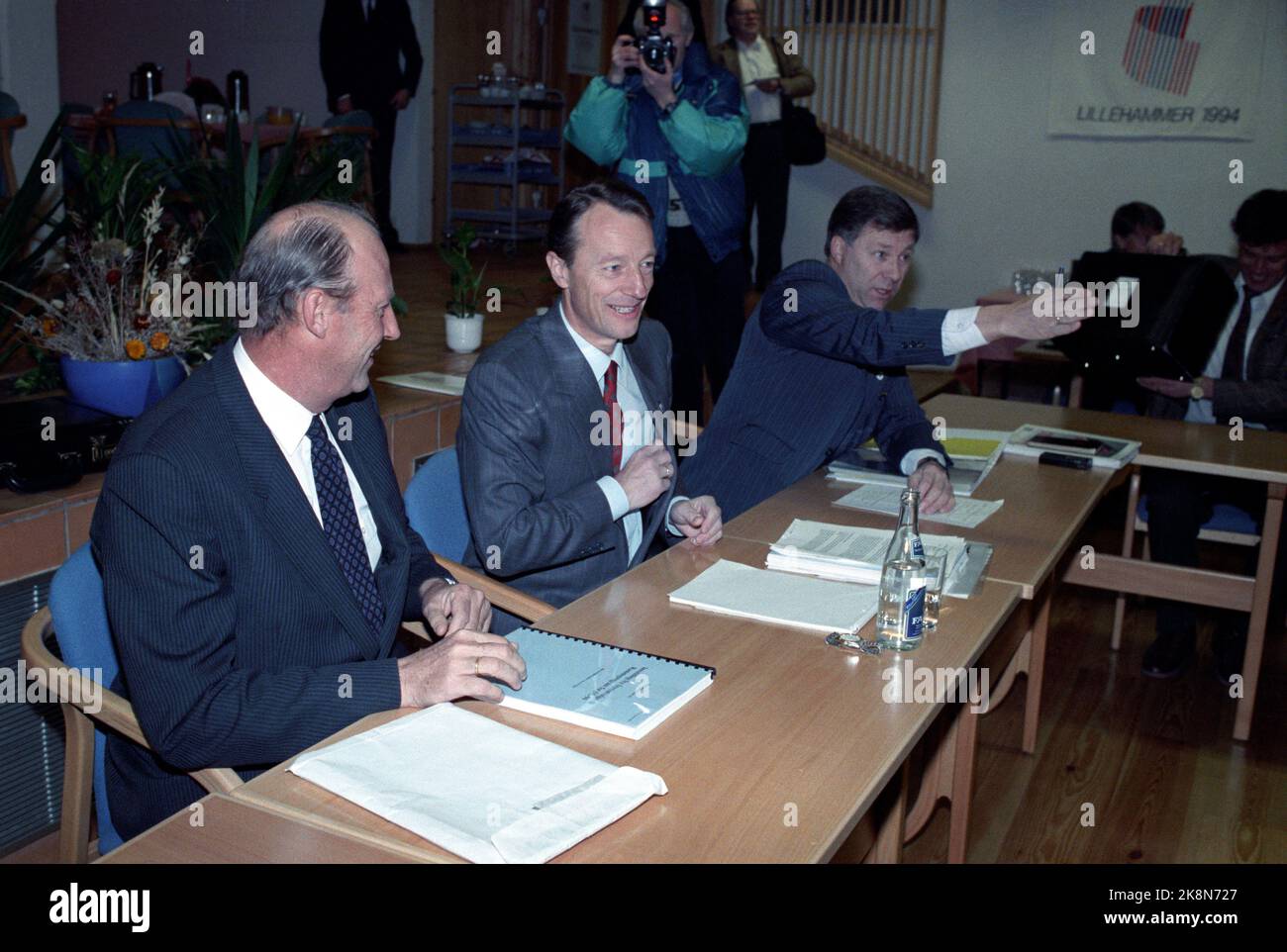 Lillehammer 19891129 adm dir in the looc petter ronningen t photo hi-res stock photography and ...