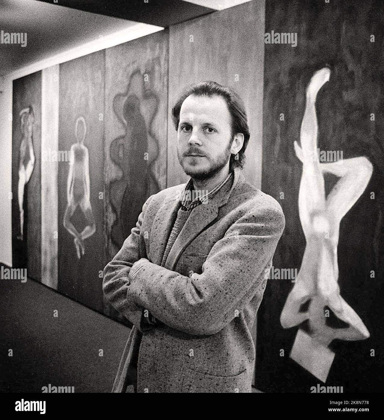 Visual artist and graphic artist f 1950 photo hi-res stock photography ...