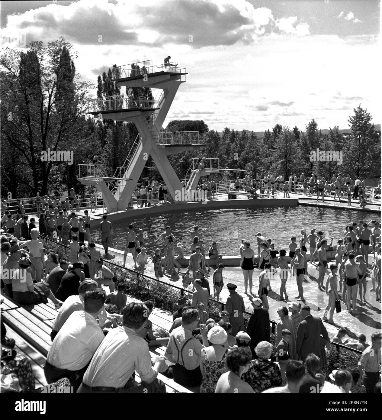 Can swim Black and White Stock Photos & Images - Alamy