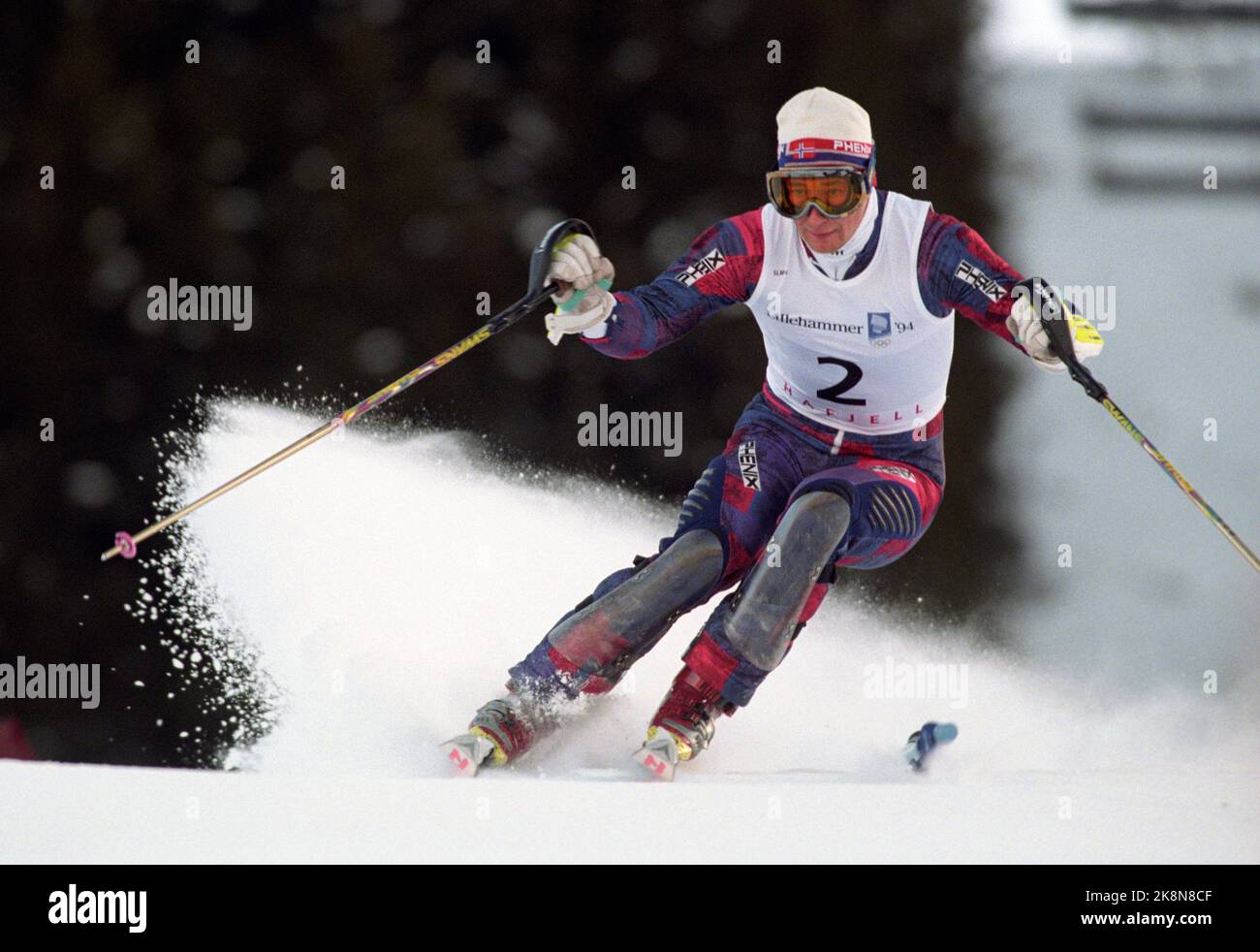 Pal hansen ntb alpine full figure olympics action alone slalom hi-res ...