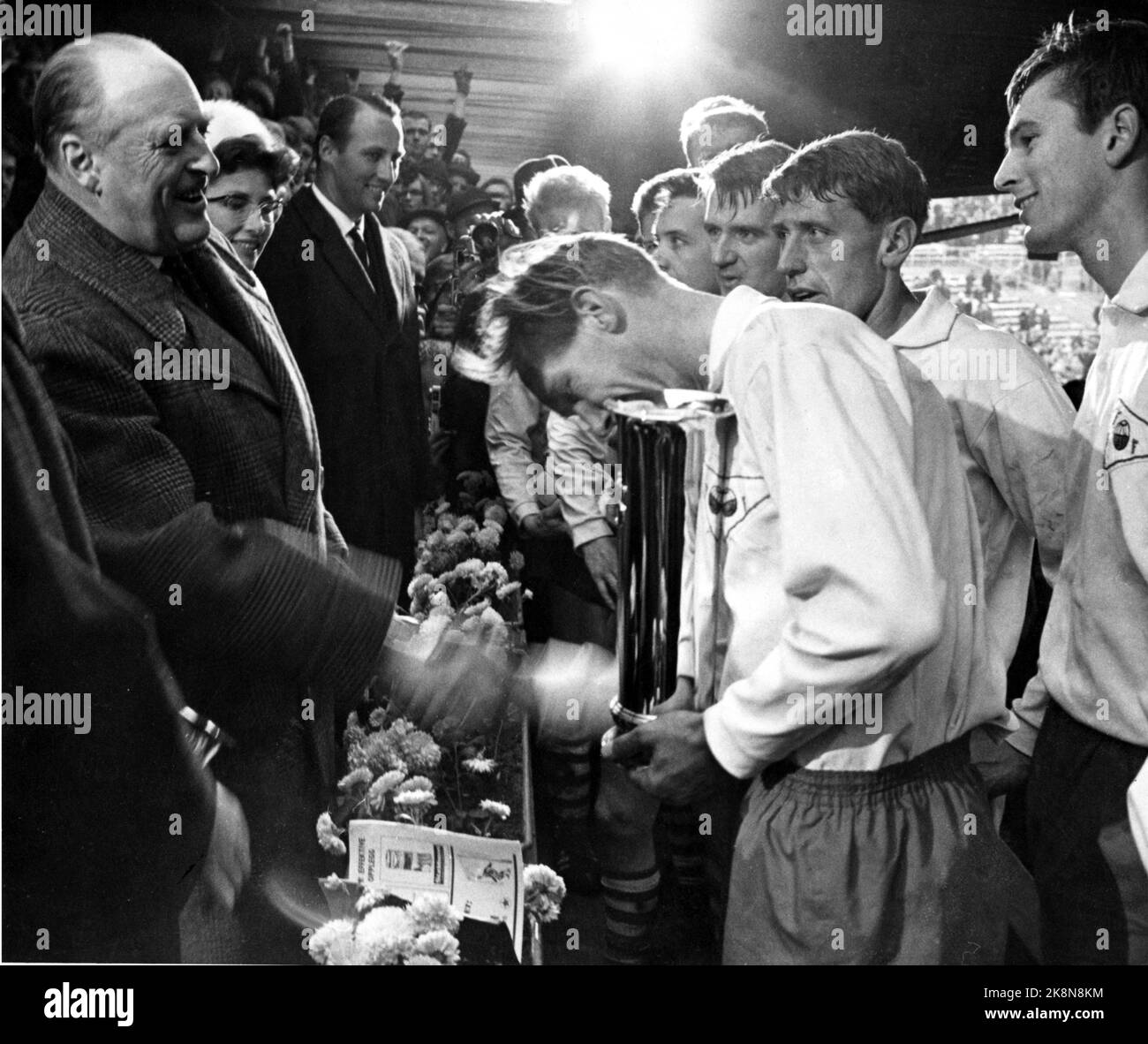 Ullevaal stadium fredrikstad fk became norwegian champion in 1966 hi ...