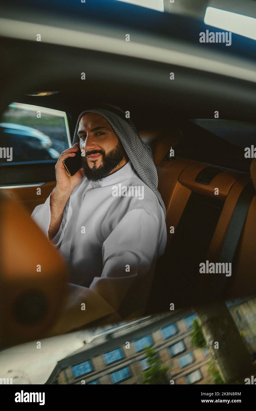 Saudi man car hi-res stock photography and images - Alamy