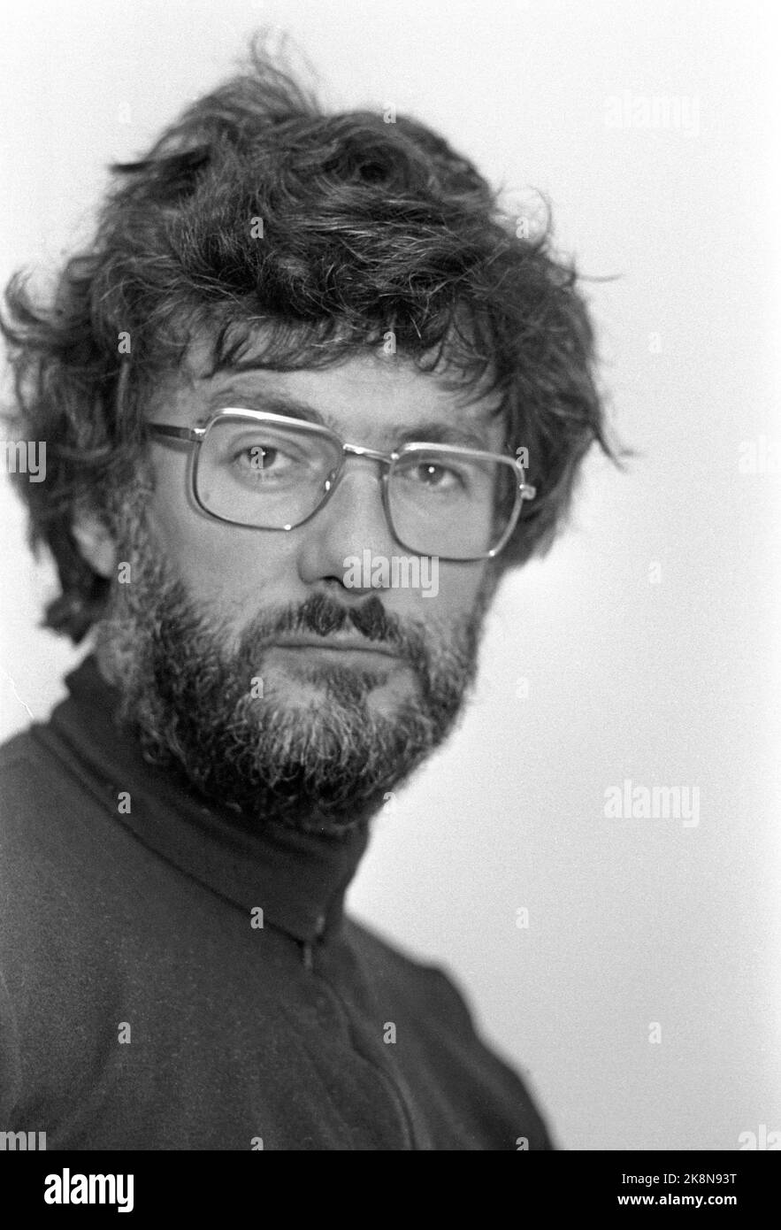 Oslo 198401 psychologist thore langfeldt hi-res stock photography and ...