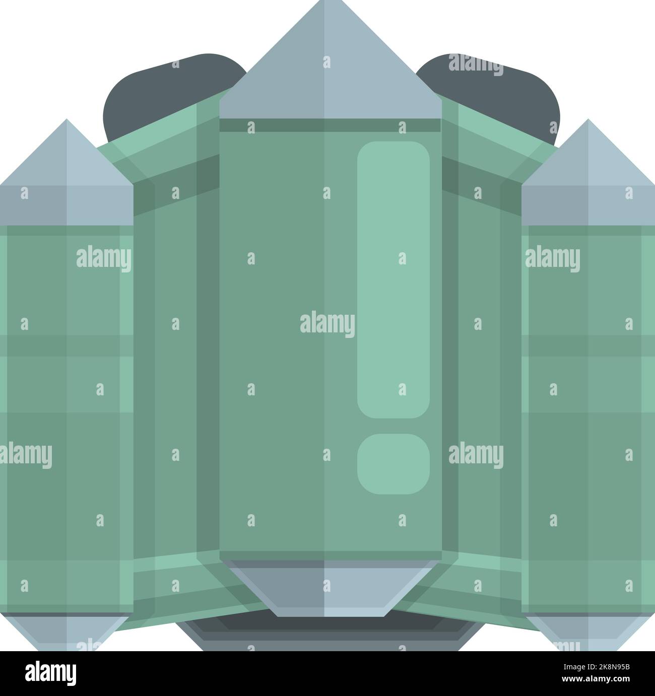 Astronaut jetpack icon cartoon vector. Rocket jet. Boost jet Stock ...