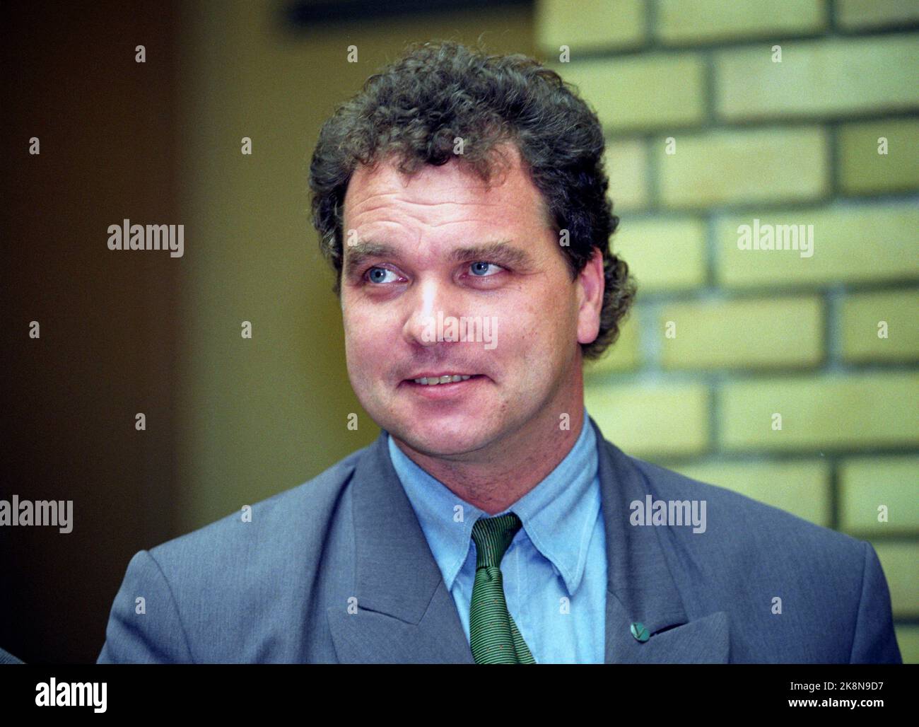 Oslo 199709 Storting representative and leader of the Left Lars ...