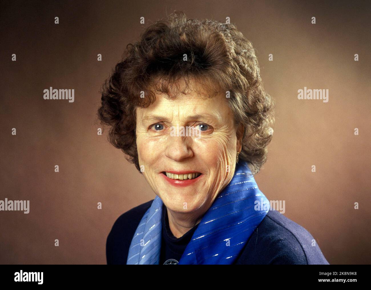Oslo december 1988 storting representative mary eide photo hi-res stock ...