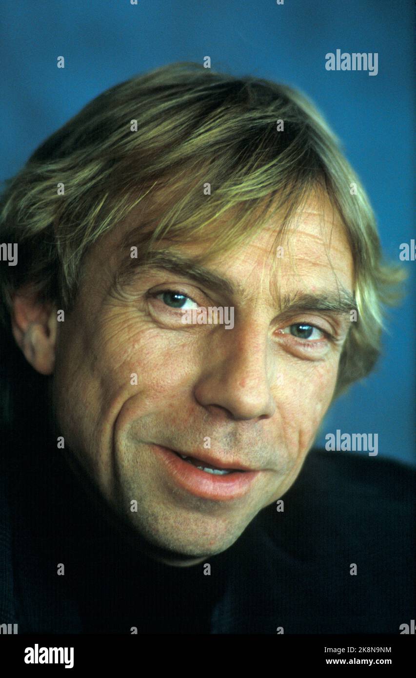 Oslo 1988-03: Jahn Teigen, Norwegian musician and artist, photographed ...