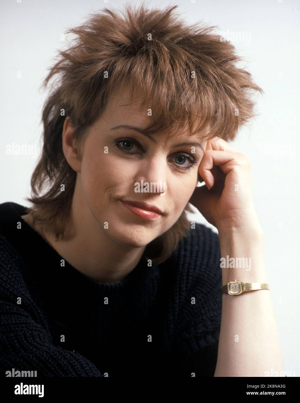 Oslo 19871216 actor karin lunden hi-res stock photography and images ...