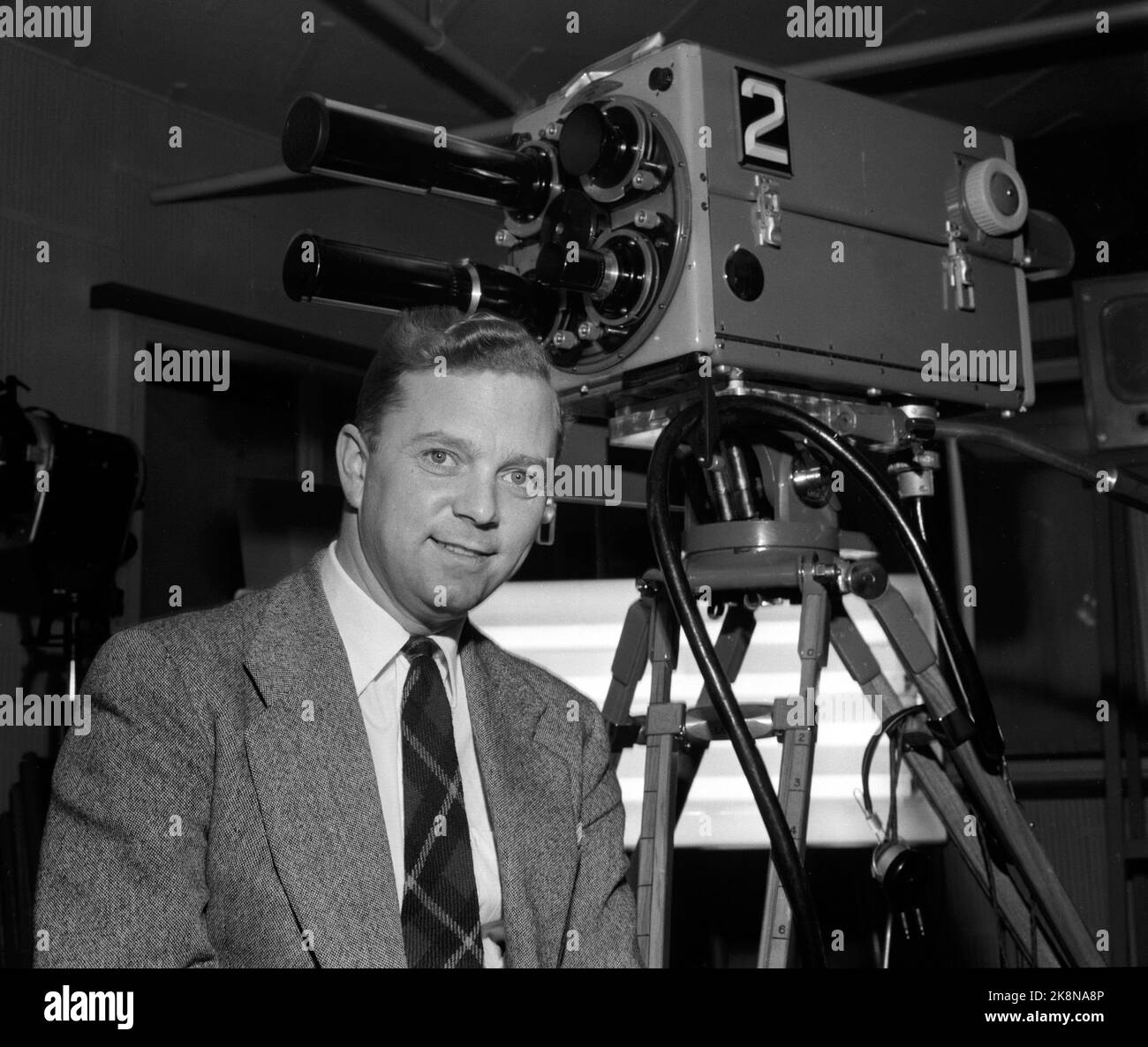 Oslo December 1957: Television comes! The Storting decided on June 23 ...