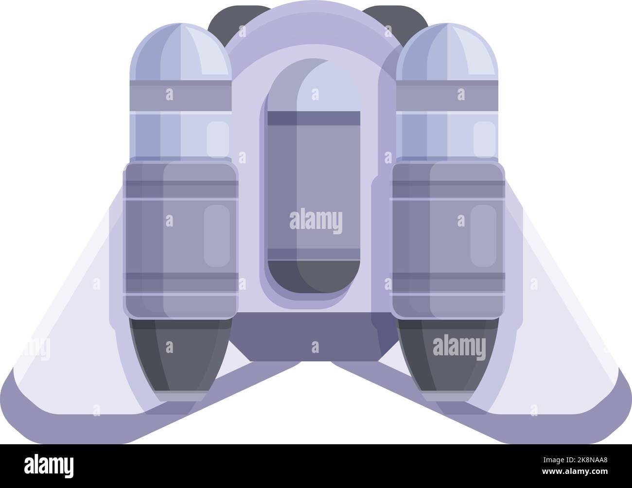 Model jetpack icon cartoon vector. Career person. New science Stock ...