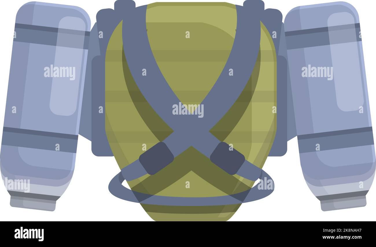 Growth jetpack icon cartoon vector. Rocket jet. Boost future Stock ...