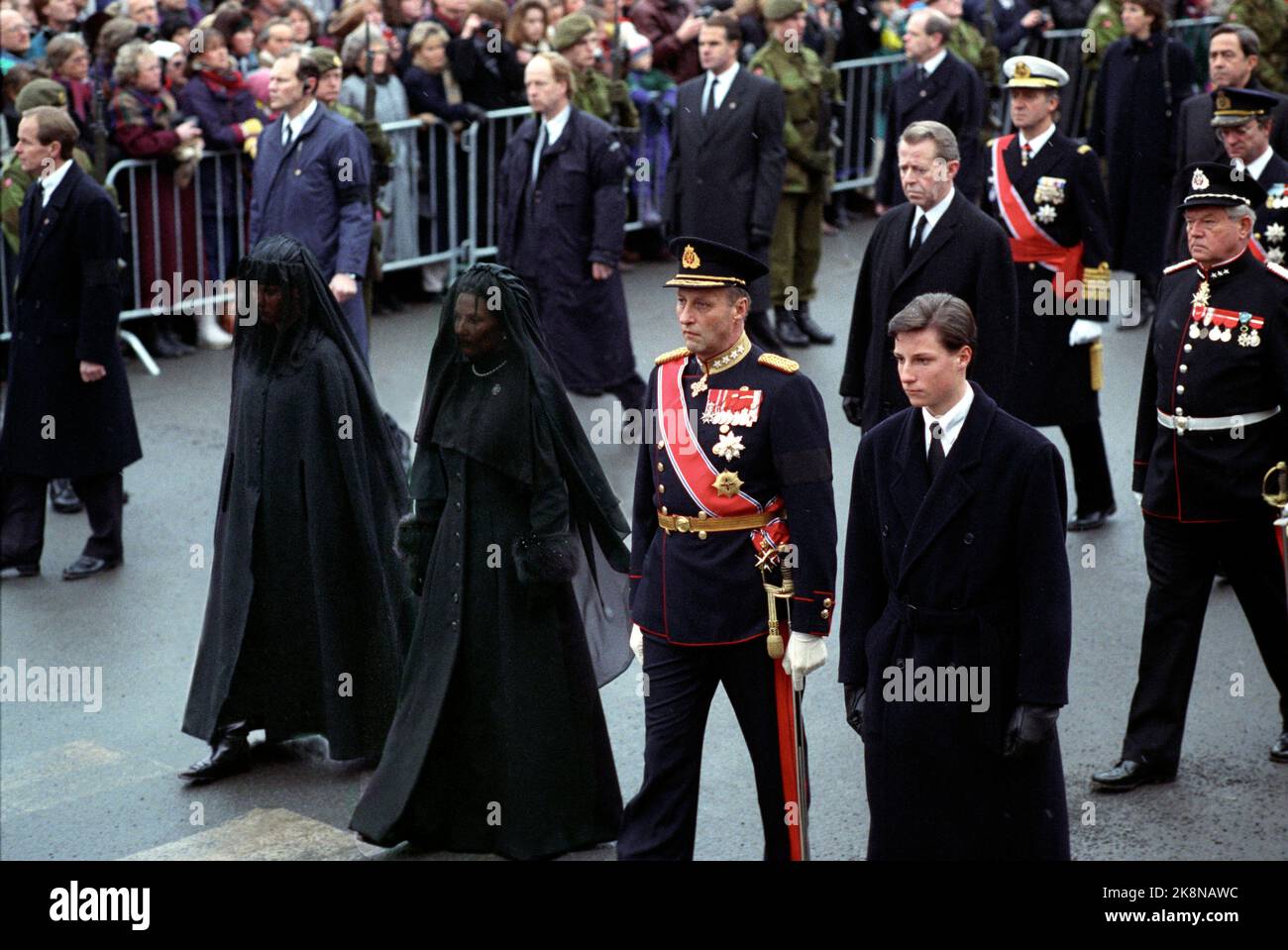 Per erik knive ntb the norwegian royal house sorrow funerals hi-res ...