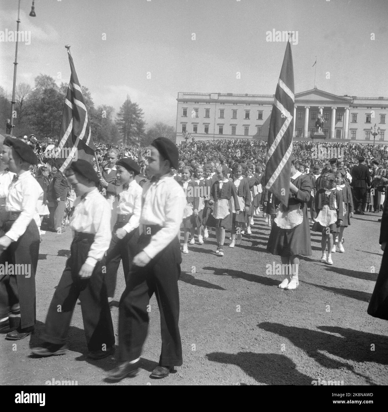 Ntb ntb national days children downtown palace flag hi-res stock ...