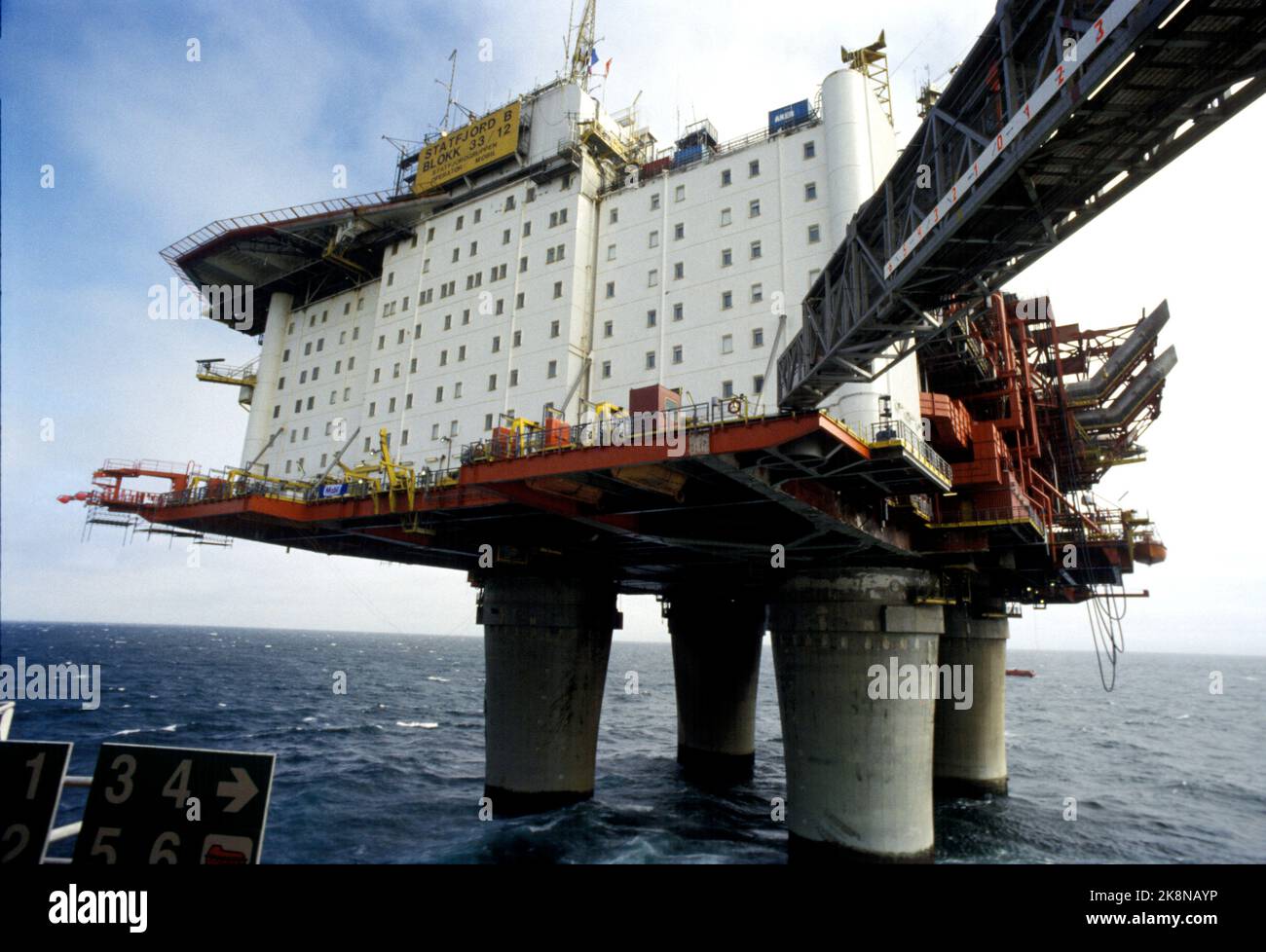 Statfjord b hi-res stock photography and images - Alamy