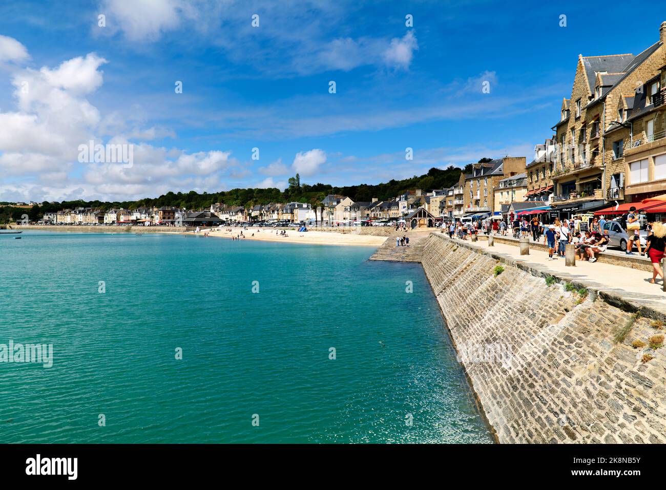 Cancale Brittany France. The seashore Stock Photo - Alamy