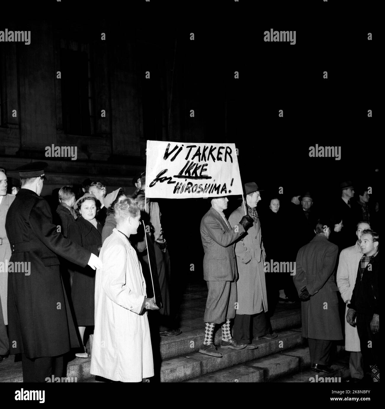 We dont thank hiroshima hi-res stock photography and images - Alamy
