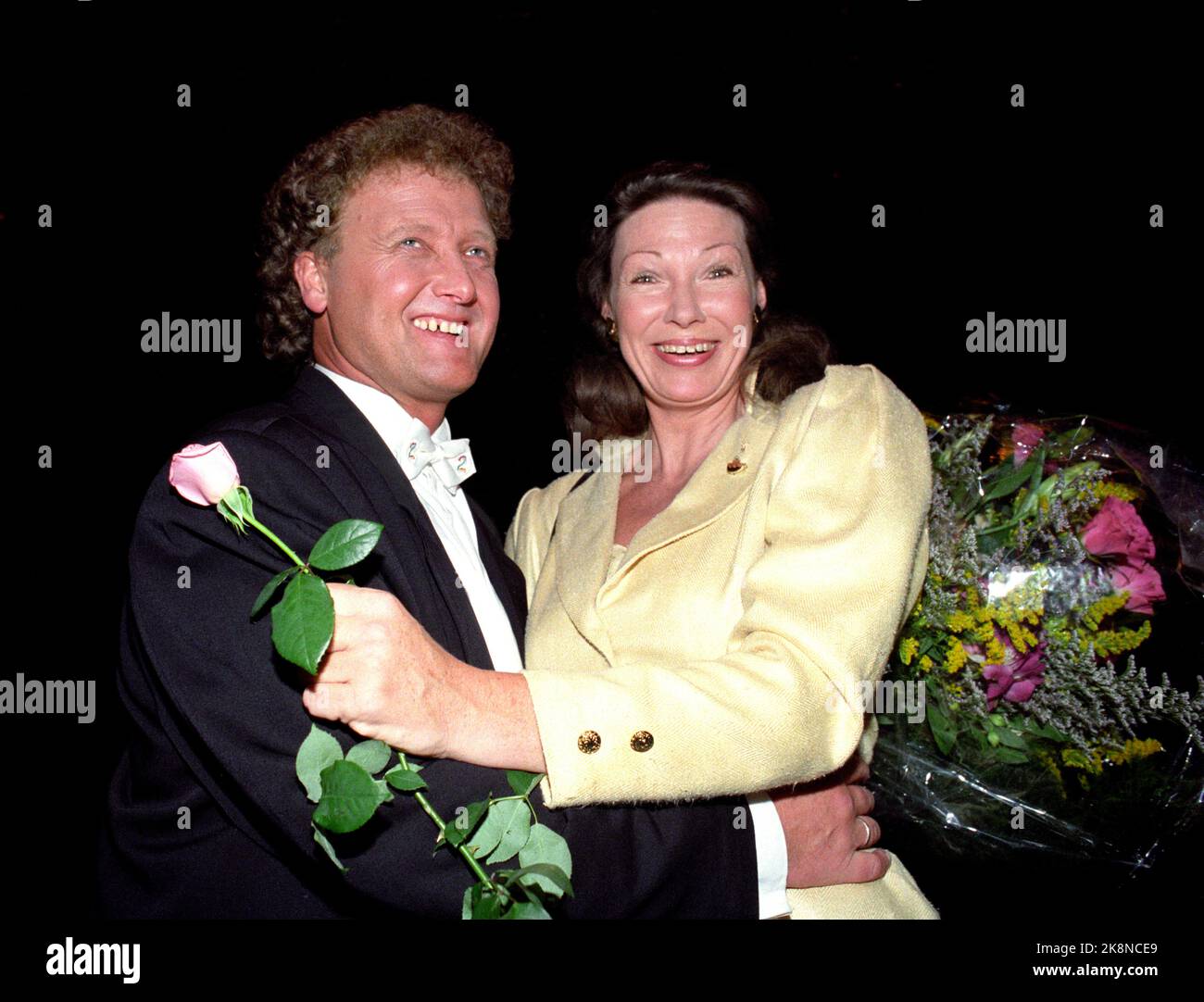 Bergen 19920906. TV2 and Norway's first advertising channel were born ...