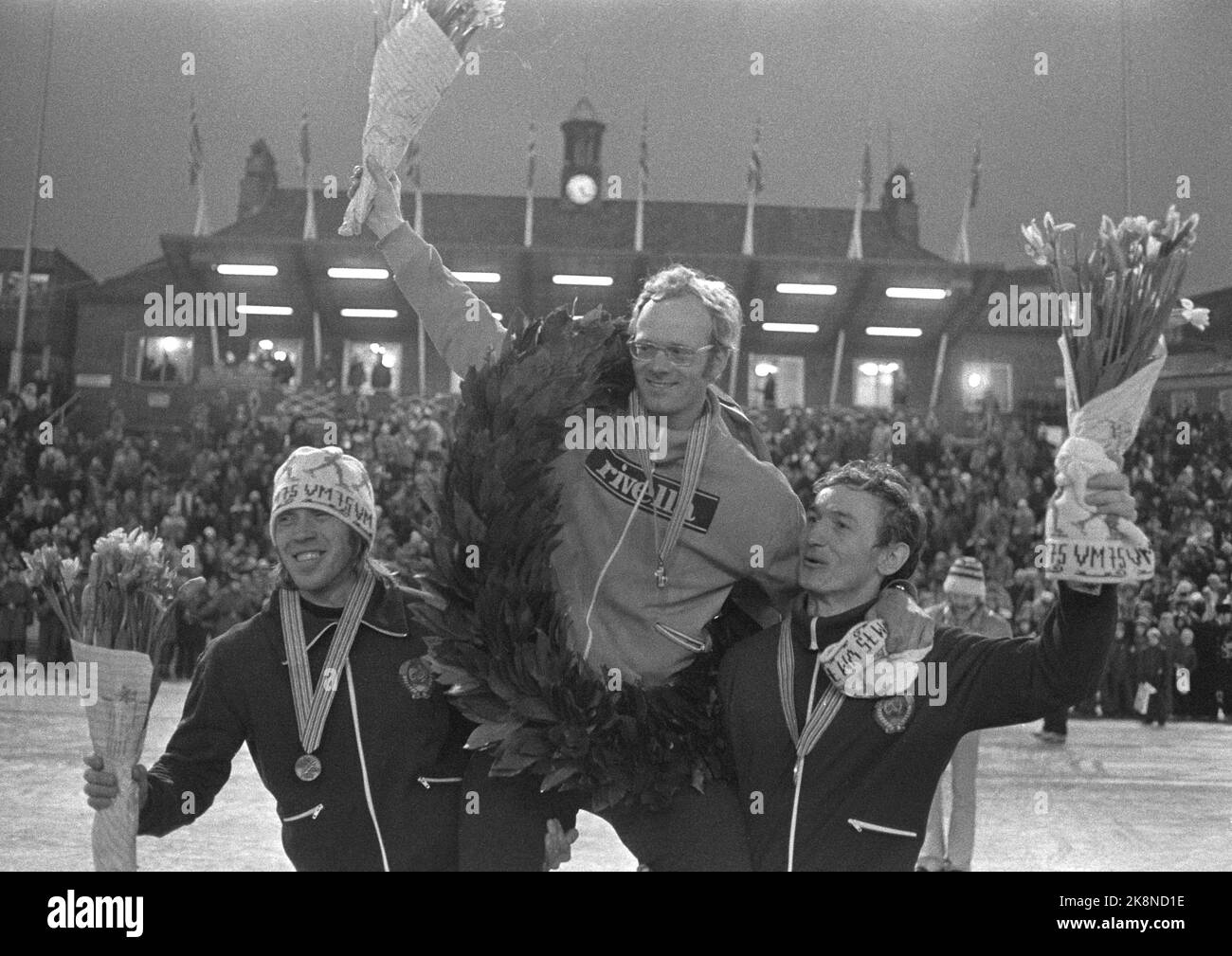 Oslo February 9, 1975. World Championships at Bislett Stadium. Harm ...