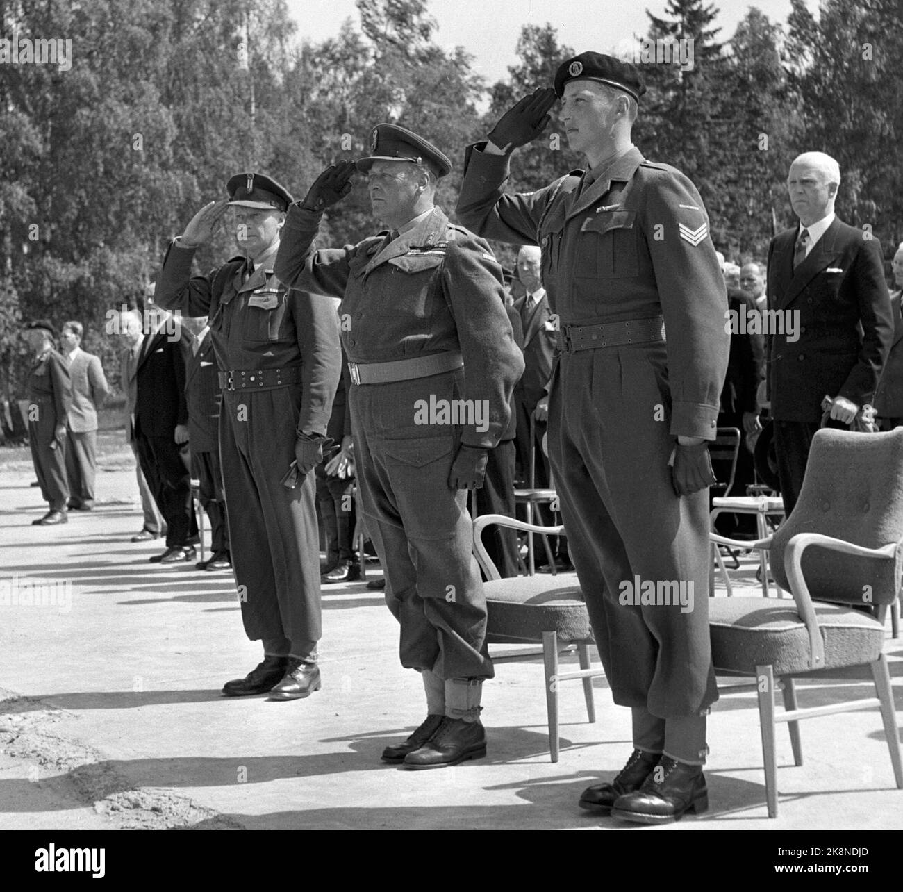 Trandum 19570618 The Cavalry School of Cavalry celebrates its 150th ...
