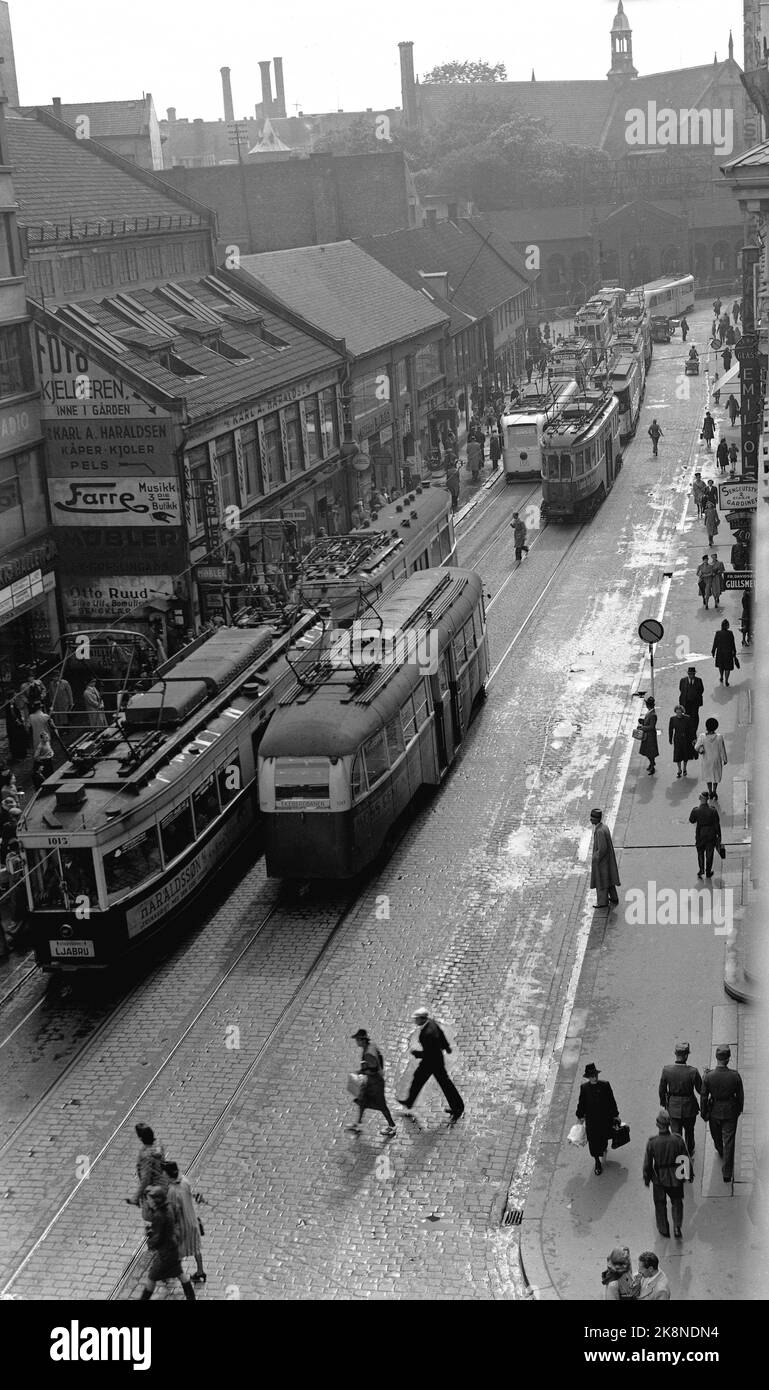 Advertising on public transport Black and White Stock Photos & Images ...