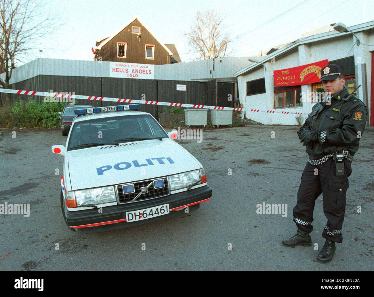 Oslo. A car was blown off MC Norway's premises in Strømsveien 222 last ...