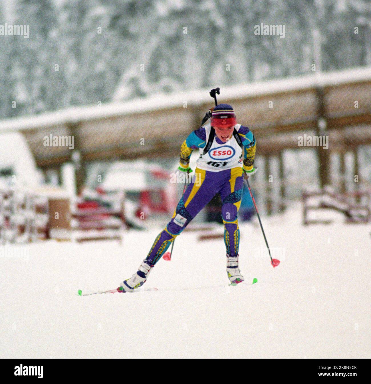 Women here winner natalie santer italy in action photo hi-res stock ...