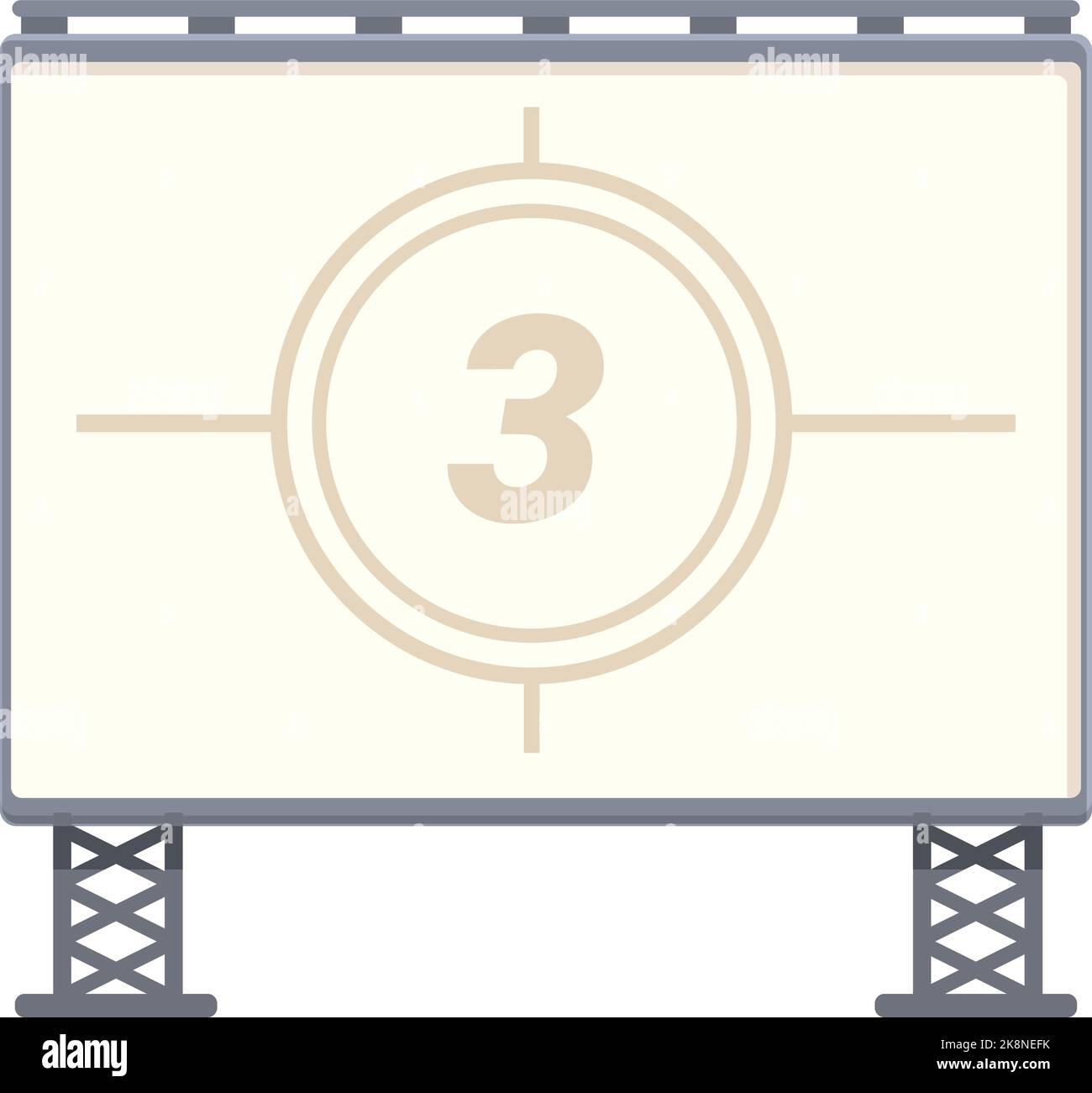 Watch film icon cartoon vector. Cinema movie. Car screen Stock Vector ...