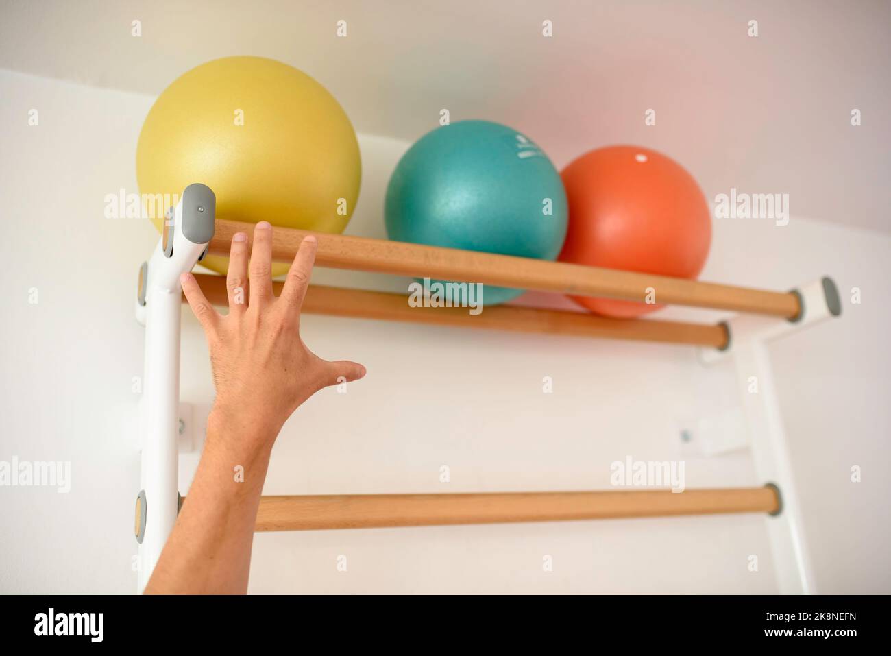Gymnastic balls hi-res stock photography and images - Alamy