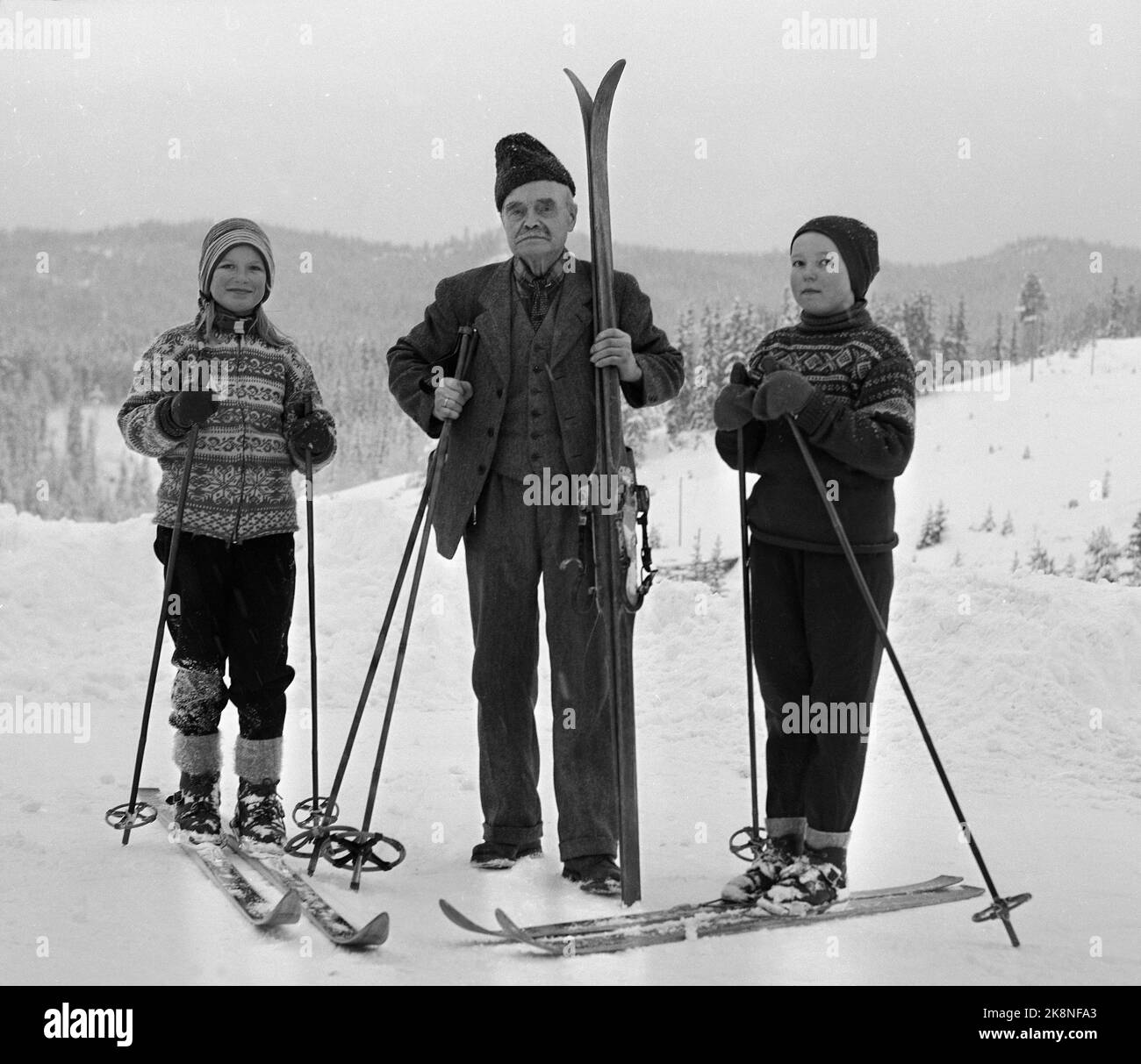 Telemark 19580220 Olav Bjaaland, the latest surviving polar explorer ...