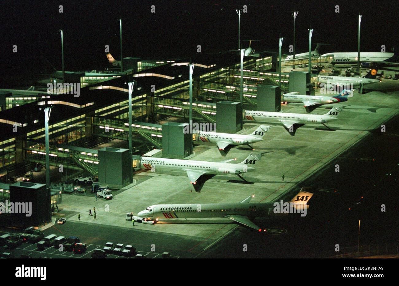 Gardermoen first flight sk 482 hi-res stock photography and images - Alamy