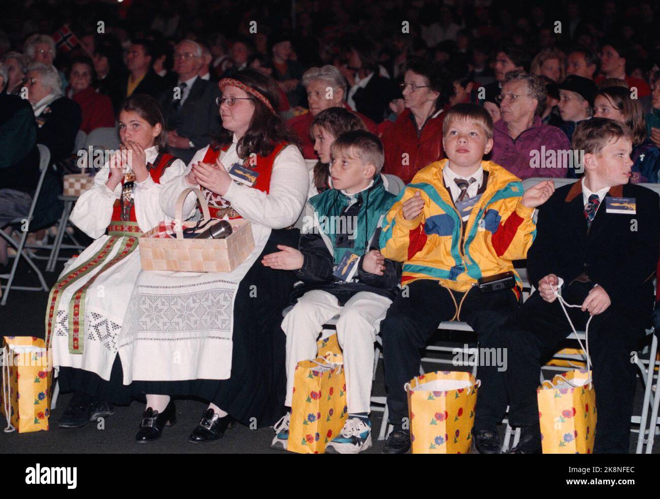 Kollsnes 19960619 king harald opened the troll field on wednesday hi ...